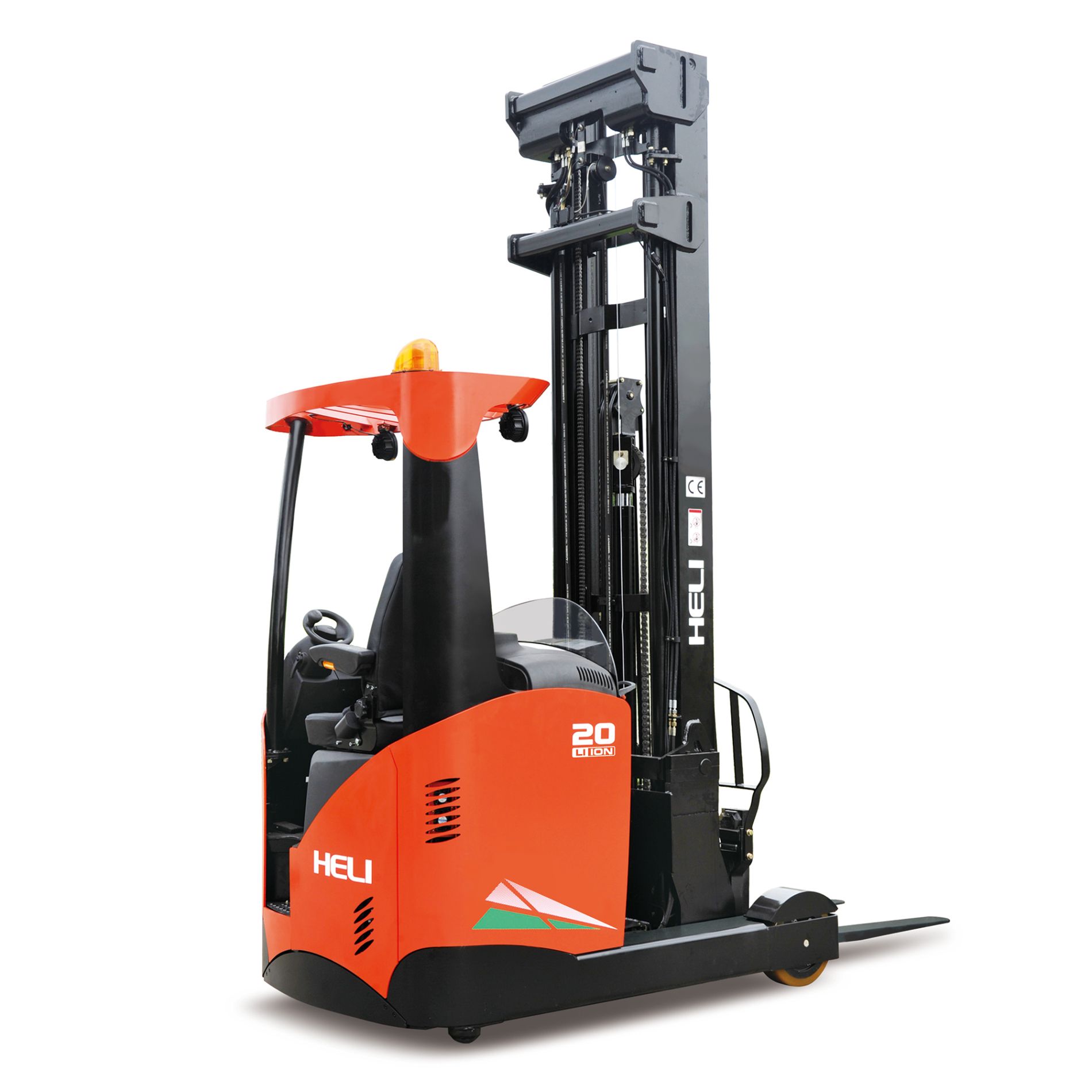 Lithium-Ion Electric Reach Truck Forklifts - Available through The Heli ...